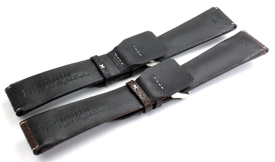 Rios1931 German Military Buffalo Leather Pilot Strap 20mm 22mm 24mm for ...