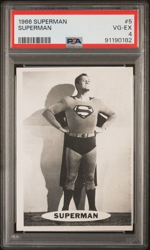 1966 Topps #5 SUPERMAN PSA 4 Trading Card | eBay