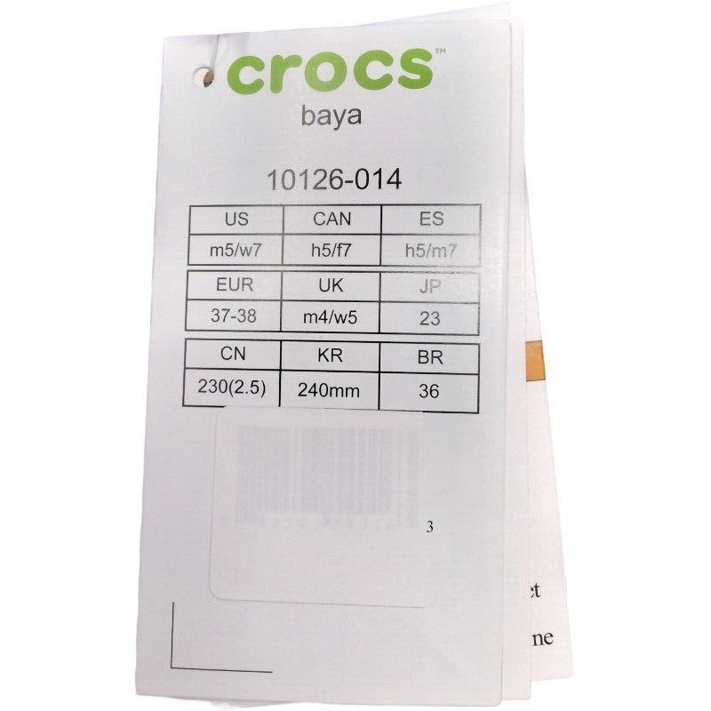 Crocs Baya Unisex Adult Graphite Clog -Brand New With Tags | eBay