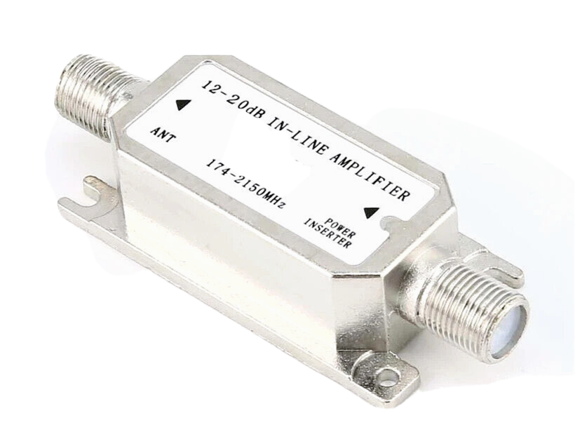 50dB MAST MOUNTED HDTV PREAMPLIFIER plus INLINE SIGNAL BOOSTER | eBay
