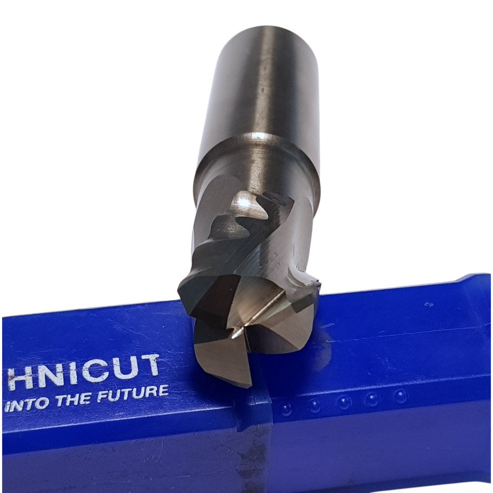 Technicut 20mm 3 Flute Roughing Milling Cutter End Mill Solid Carbide ...