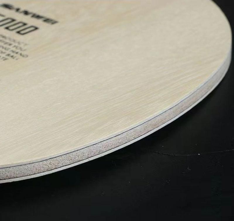 Sanwei T5000 Table Tennis Blade Racket 5 Wood 2 Carbon Ping Bong Bat ...