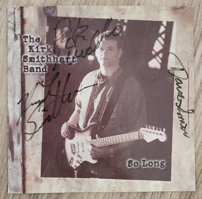 Kirk Smithhart Signed So Long CD Booklet RAD | eBay
