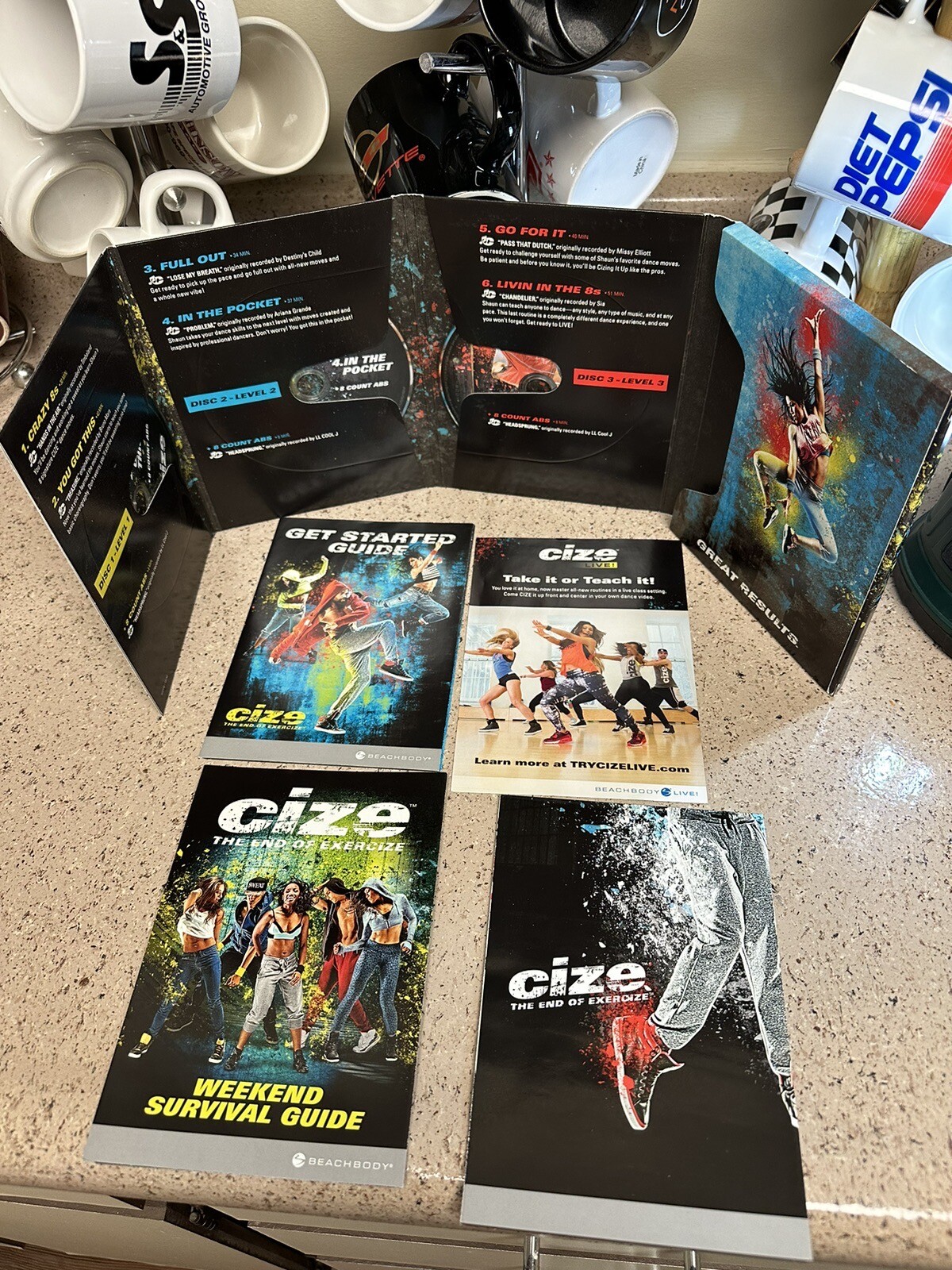 BeachBody CIZE The End Of Exercise Workout 3 Disc DVD Set | eBay
