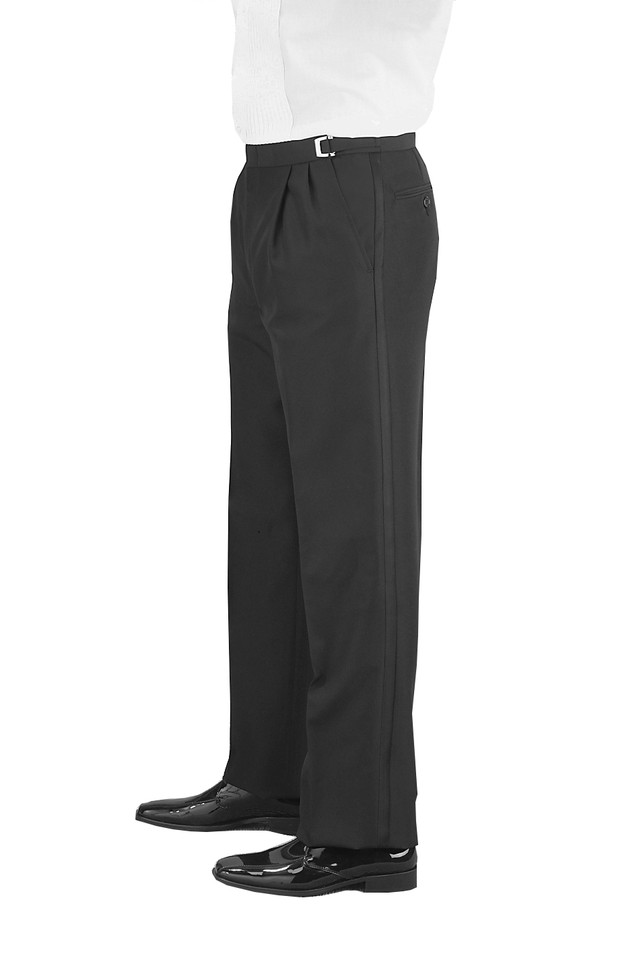 Men's Black Tuxedo. Size 46S Jacket & 40S Pants. Formal, Wedding, Prom ...