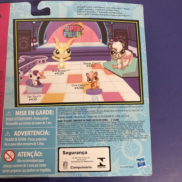 Littlest Pet Shop LPS VIP Friends 4088 Cora 4089 Bria 4090 Pepper 4091 ...