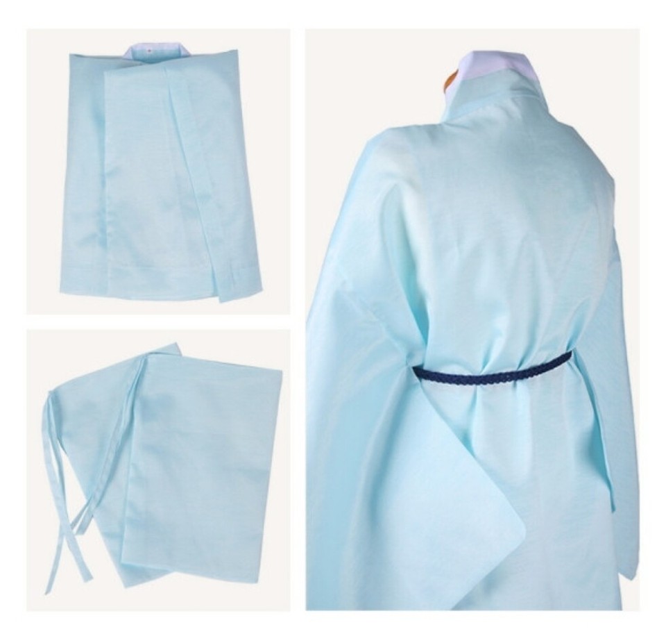 Korean traditional Men outer coat garment Durumagi Hanbok | eBay