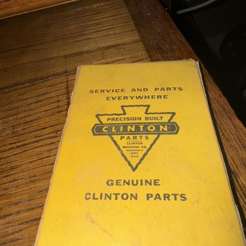 New Clinton air cooled gas engine Piston Ring Set # 10023 Nos Rare Old ...