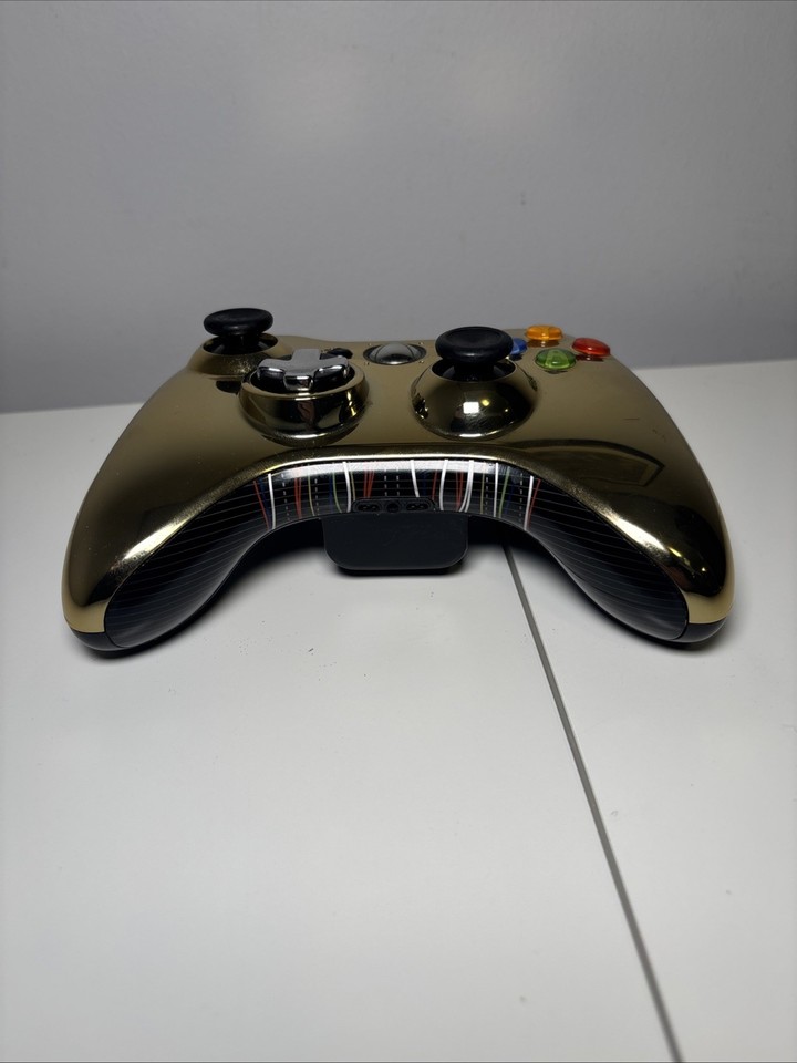 Microsoft Xbox 360 Wireless Controller Chrome Gold C-3PO Star Wars ...