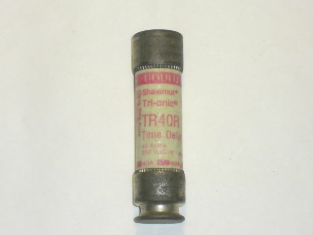Gould Shawmut TR40R Time Delay Fuse 40a 250v for sale online | eBay