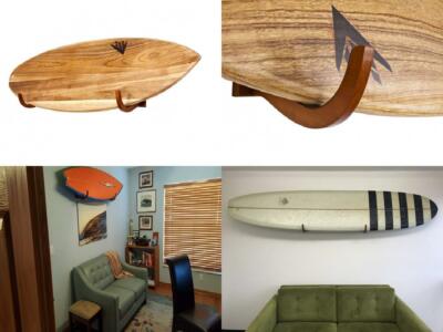 COR Surf Surfboard Wall Rack for Long Boards and Short Works Indoor ...