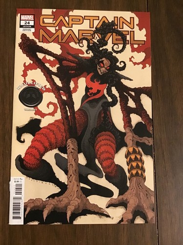 Captain Marvel #24 - 2019 Marvel Series - Variant Cover | eBay