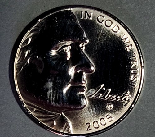USA-Five Cents-2005-D Bic Lewis & Clark Ocean View-Copper Nickel-5C | eBay