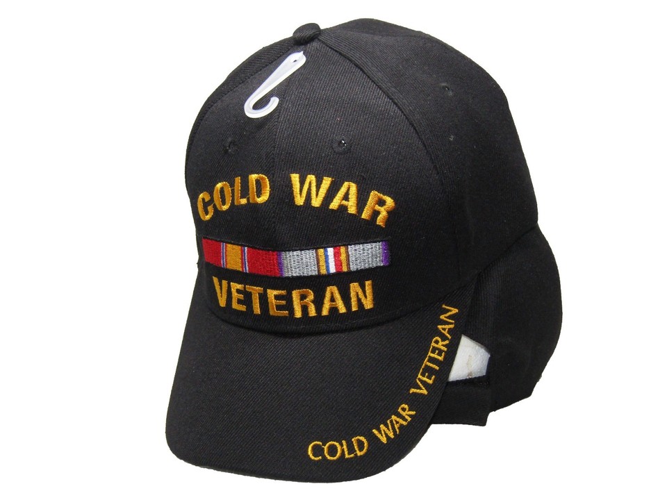 Cold War Veteran Veterans Ribbon 3d Embroidered Baseball Cap Hat ...