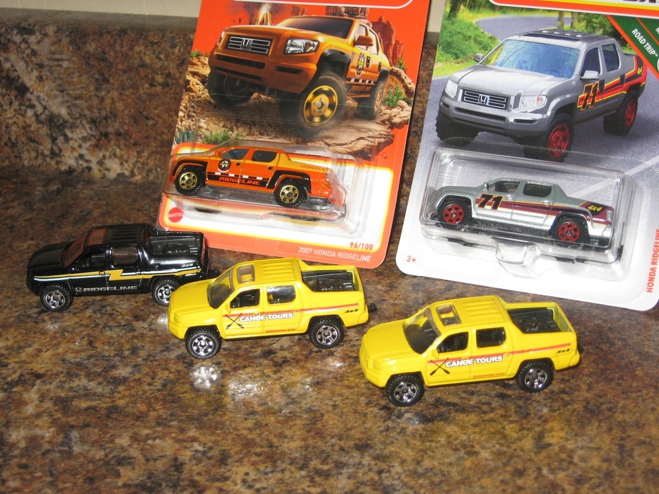 Matchbox Lot of 5 2007 Honda Ridgeline Variation '07 Pickup Truck ...