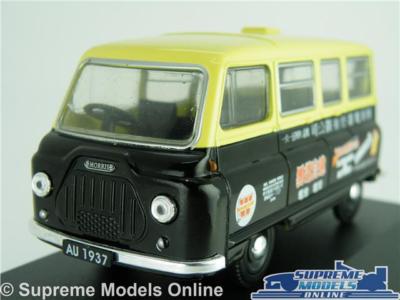 AUSTIN MORRIS J2 MODEL VAN WINCHESTER 1:43 SCALE OXFORD JM009 MINIBUS ...