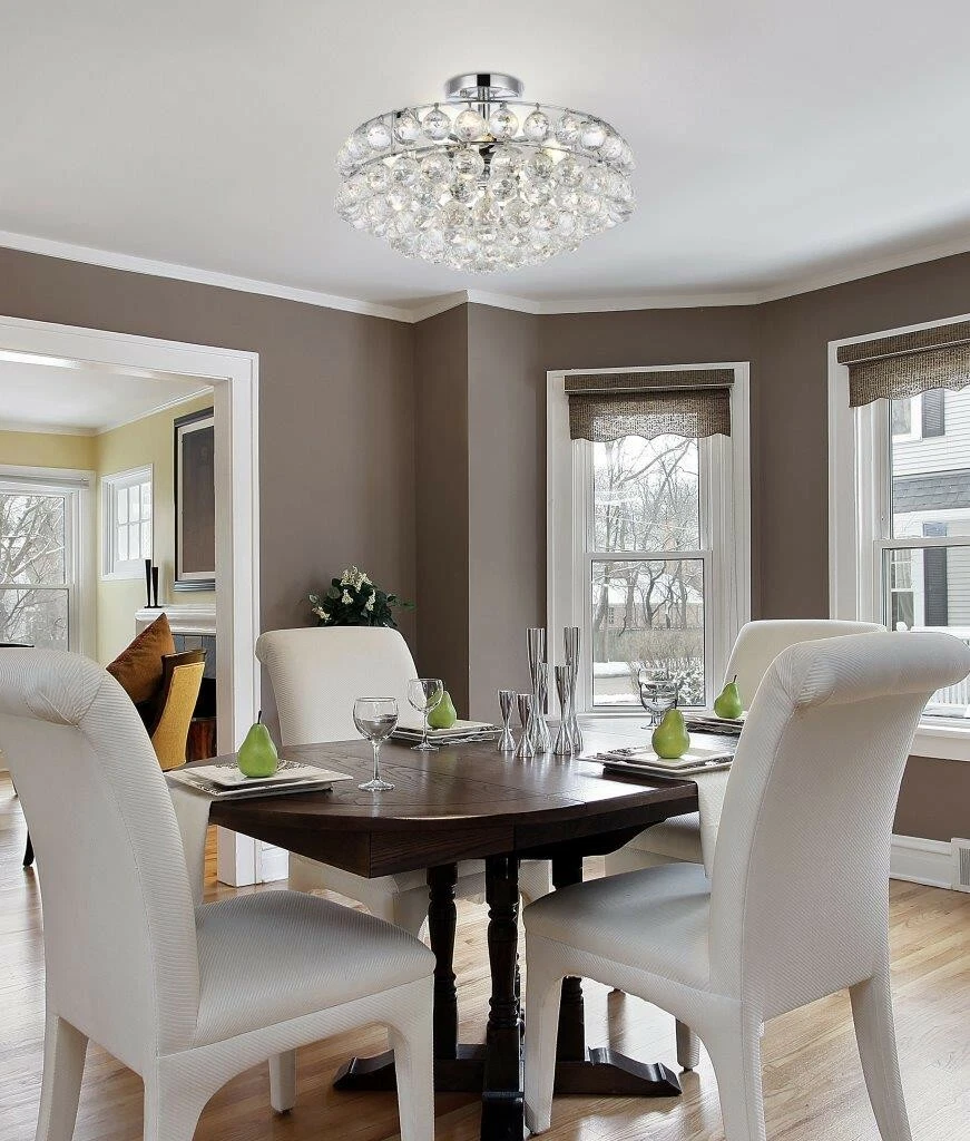 Flush Mount Dining Room Light Fixtures