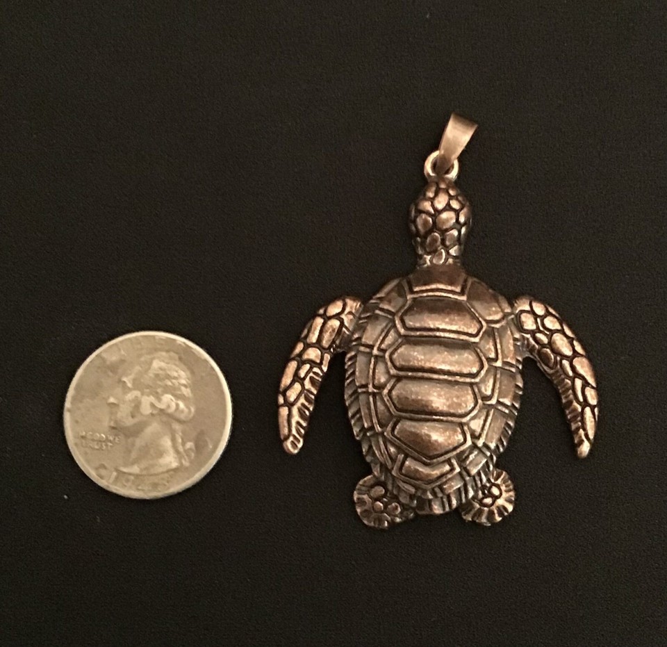 Sea Turtle Metal Jewelry Charm Necklace Pendant | eBay