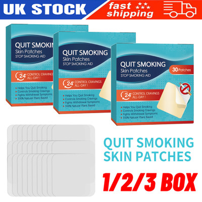 1-3X Nicotine Patches Stop Smoking Aid Steps 1 Through 3 to Quit ...