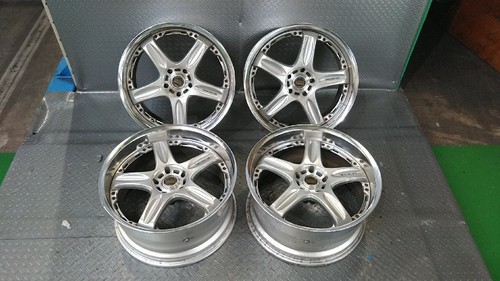 JDM Wheels RAYS 19x8.5/9.5 5x114.3 27/21 Volk Racing GT-C FACE1 Set4 SI ...