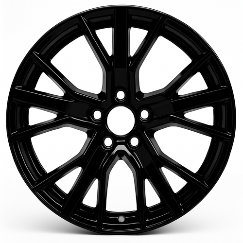 19" AUDI A4 WHEEL RIM FACTORY OEM 59069 2019-2024 GLOSS BLACK | eBay
