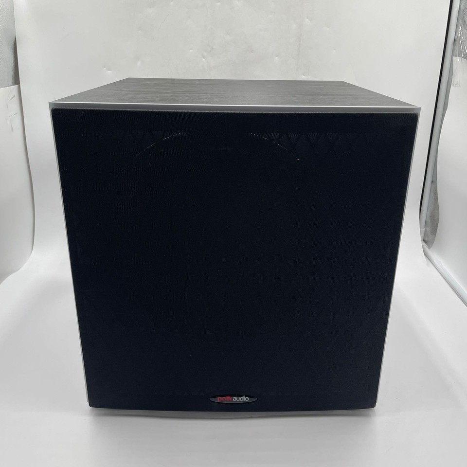 Polk Audio PSW10 10' Powered Subwoofer, 100W Bass, Compact Home Theater ...