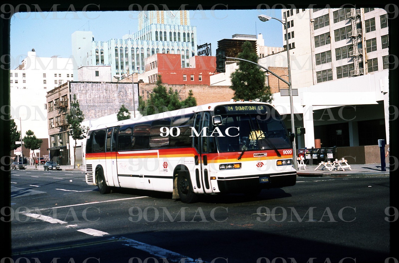 SCRTD-RTD GM RTS BUS #9099. Los Angeles (CA). Original Slide 1987. | eBay