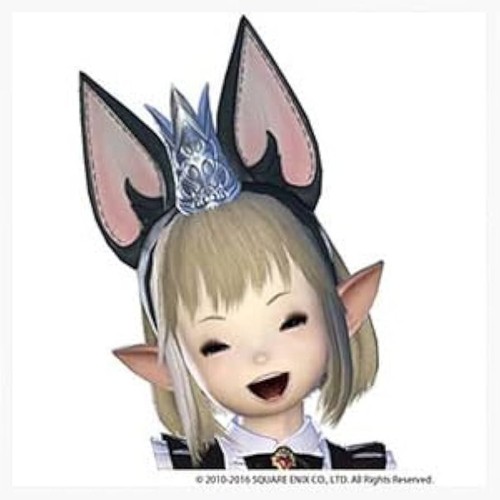 FINAL FANTASY XIV "Cait Sith headban" Serial Code FF14 | eBay