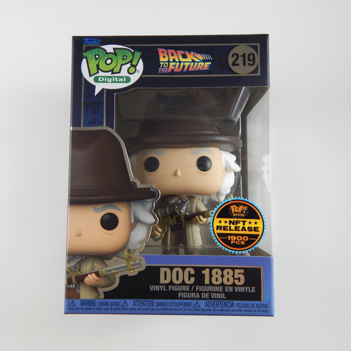 Funko Pop! Digital BTTF Back to the Future Doc 1885 LE 1900 with pop ...