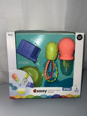 Sassy Bath time Baker Toy Set, STEM, 6m+, Kids Toys Bubble bath | eBay