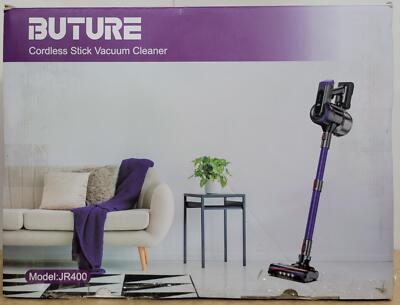 NEW OPEN BOX Buture JR400 Cordless Stick Vacuum Cleaner, Purple $336 ...