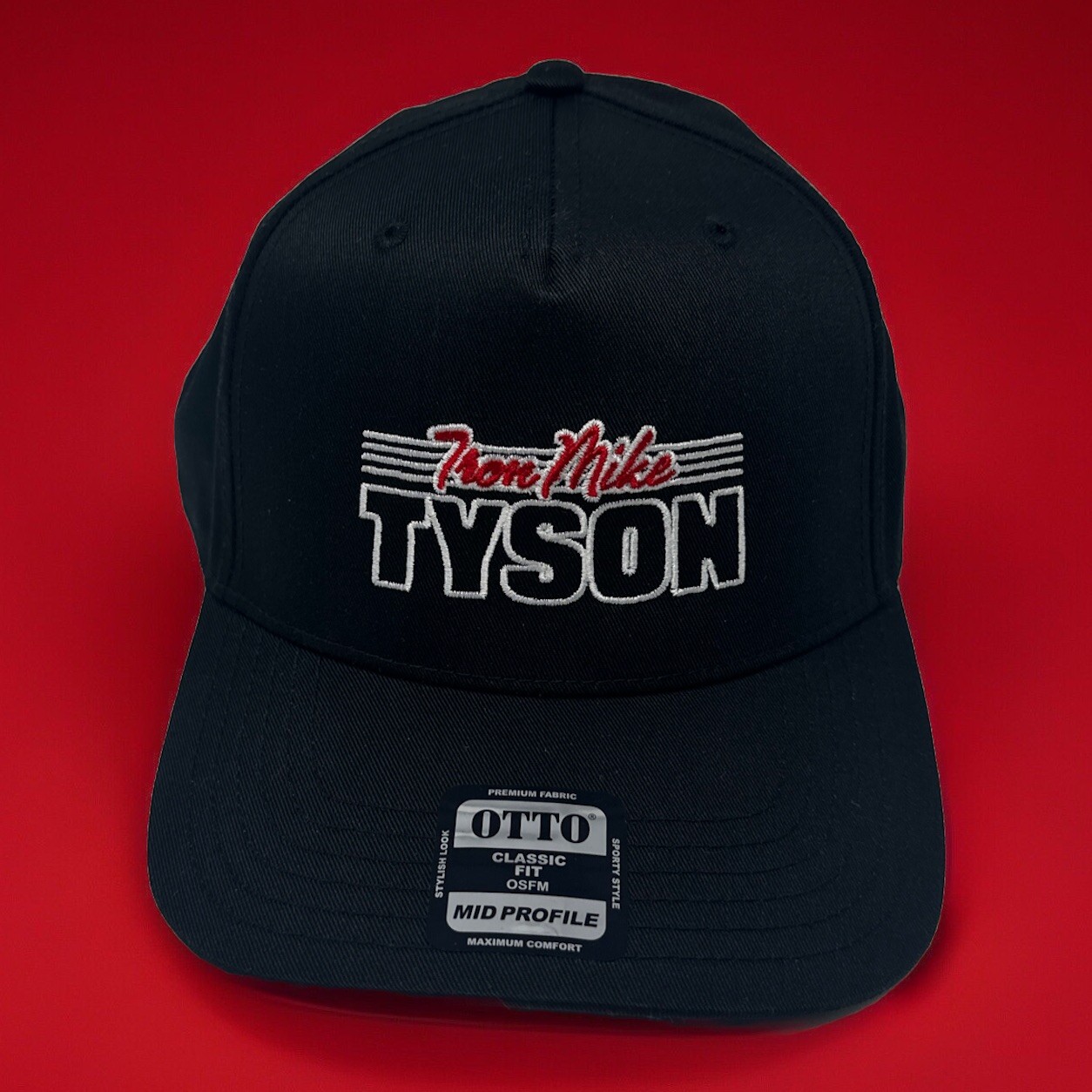 Mike Tyson Outline Black Snapback Hat Adult Classic Fit Cap | eBay
