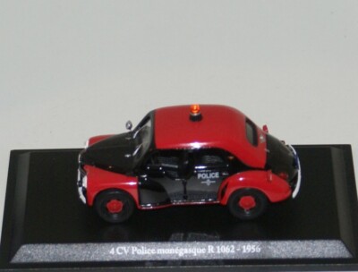 eligor 1/43 renault 4cv police monégasque r 1062 1956 collection ...