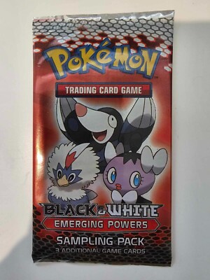 1 x 3-Cards Sampling Booster Pack Pokemon Black & White Emerging Powers ...