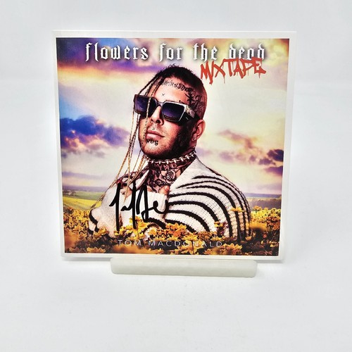 Tom MacDonald Flowers For The Dead Mixtape Autographed CD Signed Indie ...