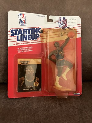Vintage Kenner 1988 Starting Lineup NBA Patrick Ewing NY Knicks Figure ...