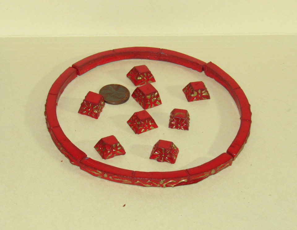 ho scale Ornate CIRCUS RING & 8 PEDESTALS for Model Train Layouts ...