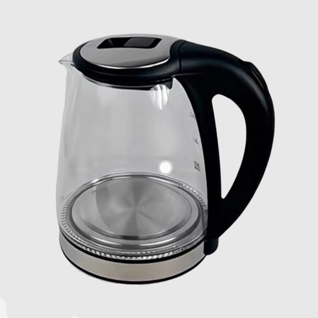 2L Electric Water Kettle Cordless Dual Glass Wall Boiling Jug Stainless ...