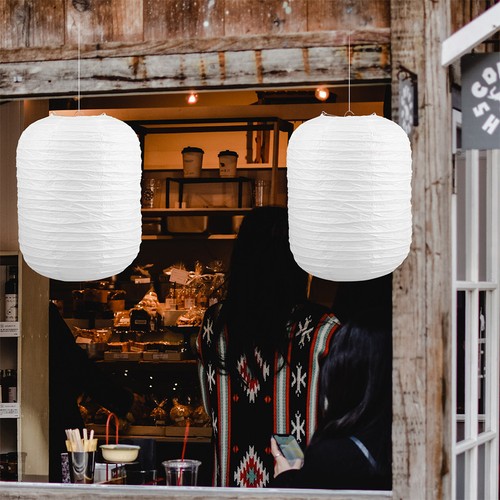 2 Pack Chinese Lamp Shade Paper Shades for Ceiling Lights Foldable ...