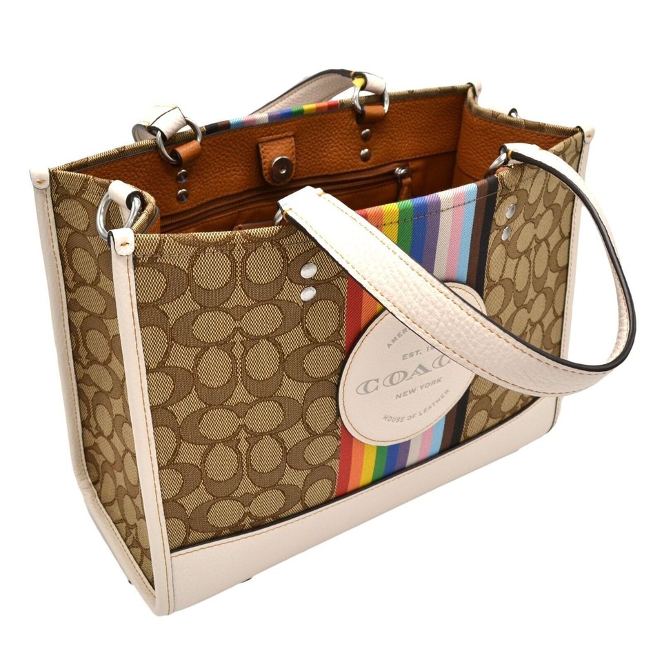 Coach Women's Dempsey Carryall Purse Crossbody Handbag Tote Pride ...