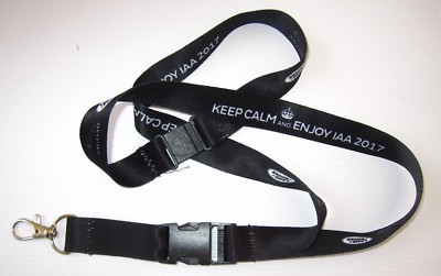 Jaguar Land Rover Keep Calm and Enjoy IAA 2017 Schlüsselband Lanyard ...