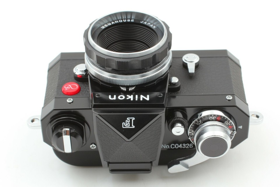 🚀🎁《UNUSED in CASE》SHARAN Nikon F Black Model Miniature Minox Film ...
