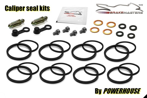Kawasaki ZR400 Zephyr G3 1999 front brake caliper seal rebuild repair ...