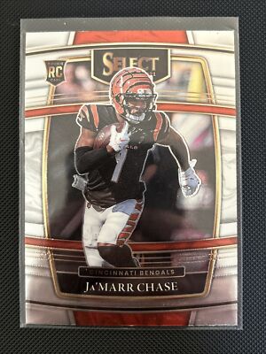 JaMarr Chase 2021 Panini Select Concourse Rookie Card RC | eBay