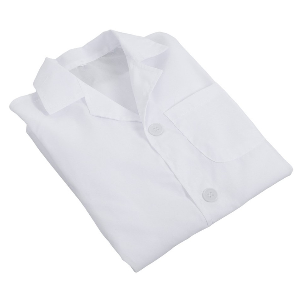 Kid Lab Coats Scrubs White Doctor Coat Dress Up Coat Scientist | eBay ...