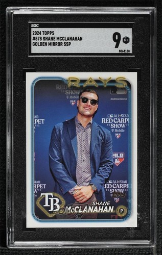 2024 Topps Series 2 Golden Mirror Image Variation Shane McClanahan SGC ...