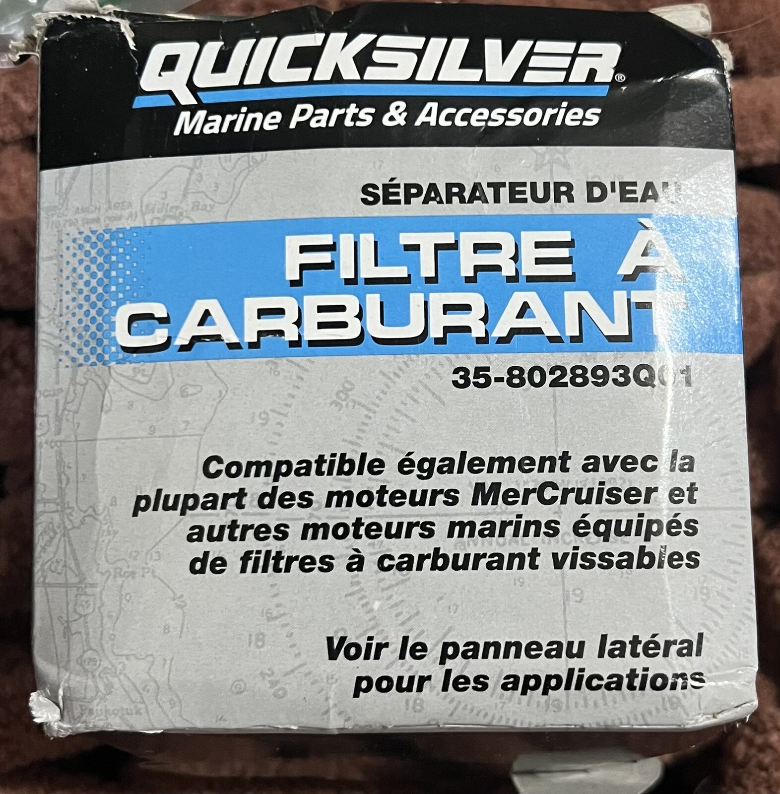 MERCURY 35-802893Q - Cross reference fuel filters