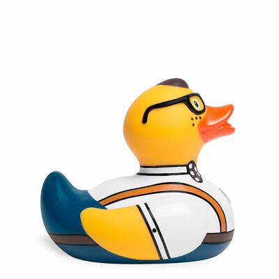 Bud Duck Deluxe Nerd 10cm Collectable Bath Ducks Novelty Geek ...