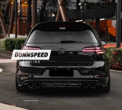 VW Golf R MK7.5 Rear Diffuser | eBay