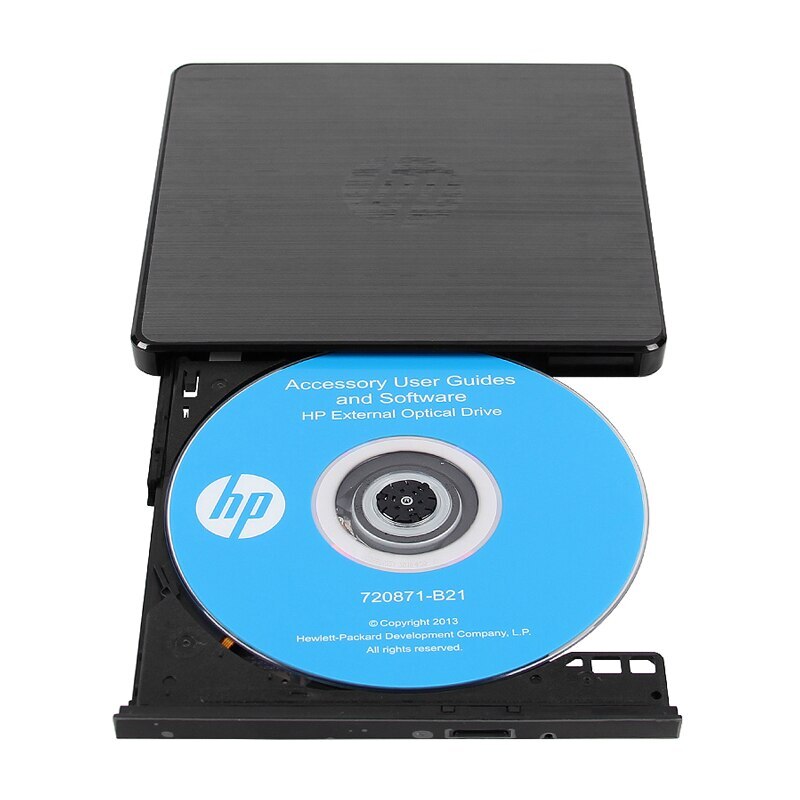 HP Ultra Slim Portable External USB DVD/RW Burner Re-Writer Drive ...